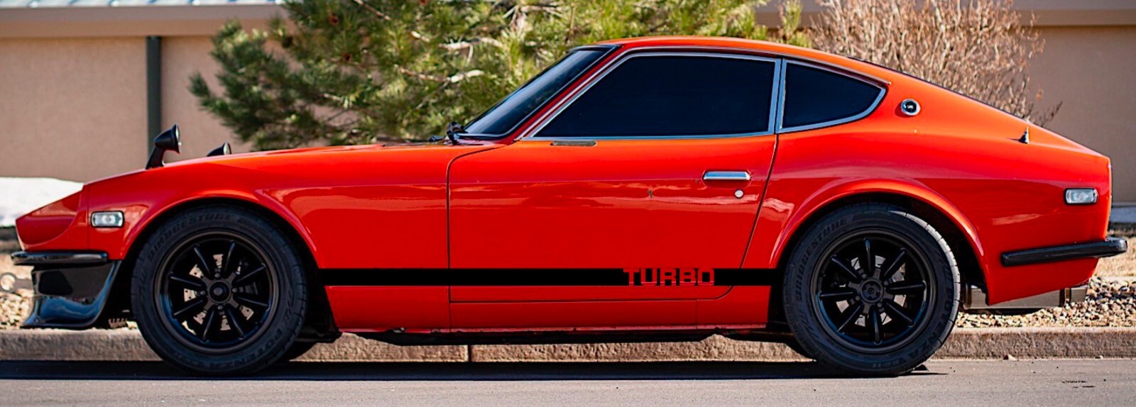 Brand New 1975-1980 Datsun 280 Z TURBO Side Panel Door Vinyl Decals Set ...