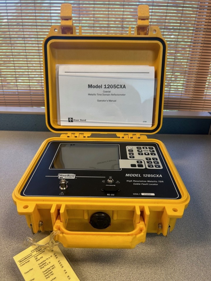 Riserbond 1205CXA High Resolution Metallic TDR Time Domain ...