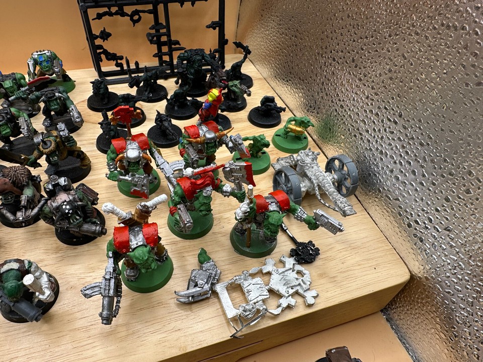 40k Warhammer Orks Army Games Workshop GW 40000 Orcs Ghazghkull ...