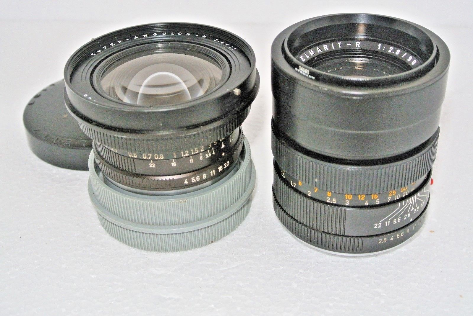 Stock # 817 Leicaflex SL Film Camera With 4 Lenses Extension Tube Hoods ...