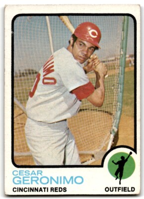 1973 Topps Cesar Geronimo Cincinnati Reds #156 | eBay