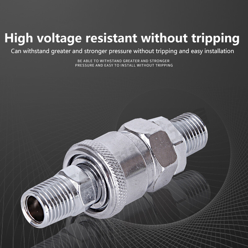 2Pcs Pneumatic Fitting C Type High Pressure Coupling 8mm Barb Air Hose ...