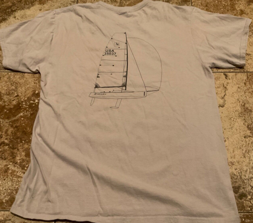 VINTAGE Y2K JAVELIN BOATS GRAPHIC T-SHIRT ( MENS L ) | eBay