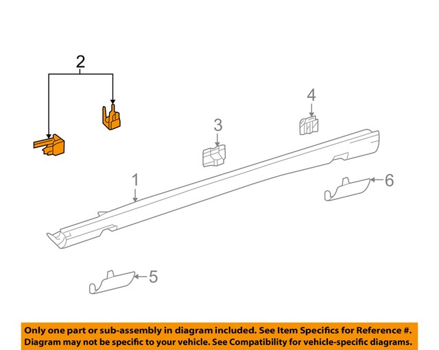 MERCEDES OEM 10-13 E350 Exterior-Rocker Molding Clip 0019910171 | eBay