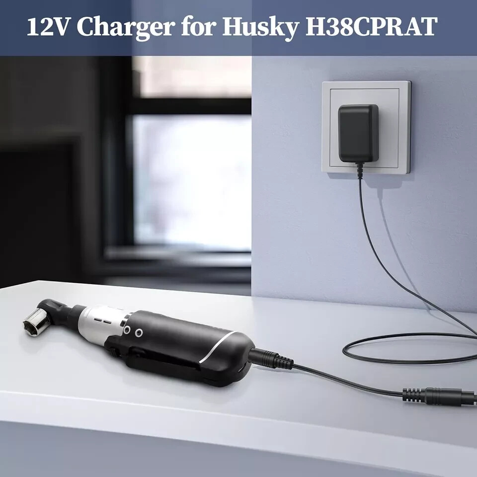 12V AC Adapter Battery Charger for Husky H38CPRAT 1003 520 917 12-Volt ...