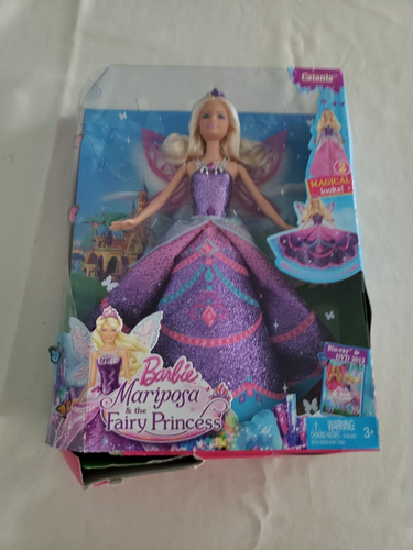 Barbie Mariposa and The Fairy Princess Catania Doll 2012 Mattel Y6373 ...