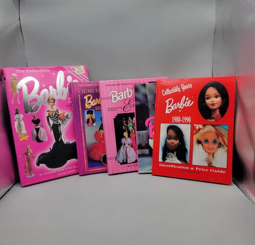 Lot Of 5 Barbie Collectors Reference Books Hardcover Identification ...