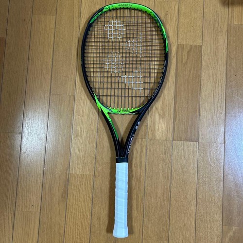 YONEX EZONE 98 Tennis Racket Black Green 305g Grip 2 Poly Tour Pro ...