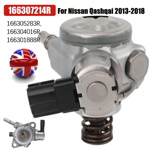 166305283R High Pressure Fuel Pump For Nissan Qashqai Dacia Renault 1.2 ...