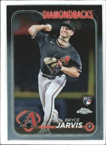 2024 Topps Chrome Bryce Jarvis RC ROOKIE CARD #75 Diamondbacks | eBay