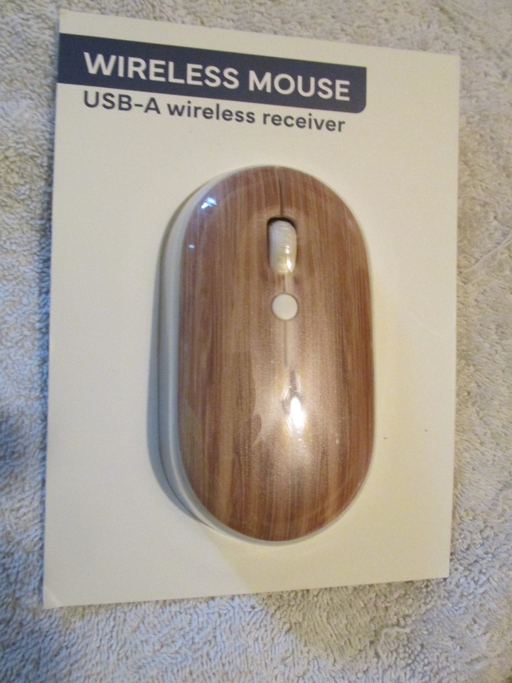 2 - Target Bullseye's Natural Wood Vivitar Wireless Computer Mouse (NEW ...