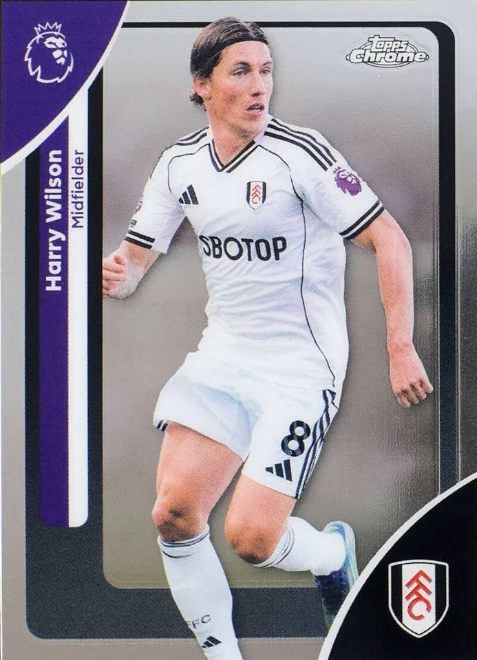 2025-26 Topps Chrome Premier League - Harry Wilson #97 for sale | eBay