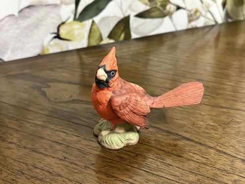 Boehm Porcelain 4" Bird Sculpture "CARDINAL" 40274 *SEE PICS* RARE HTF ...