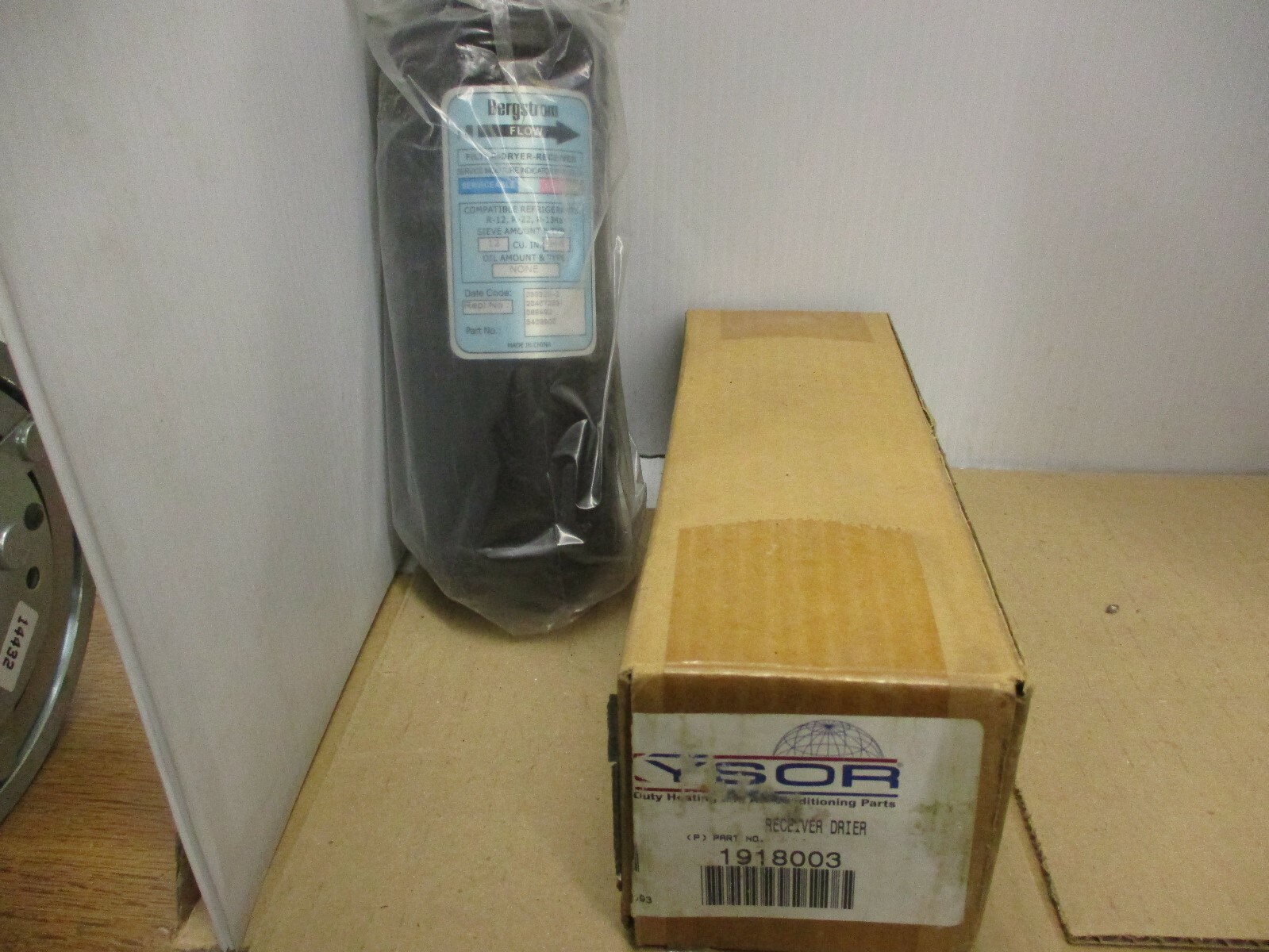 BERGSTROM FILTER DRYER RECEIVER Kysor 1918003 | eBay