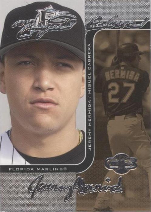 2006 Topps Co-Signers - Changing Faces Miguel Cabrera, Jeremy Hermida ...