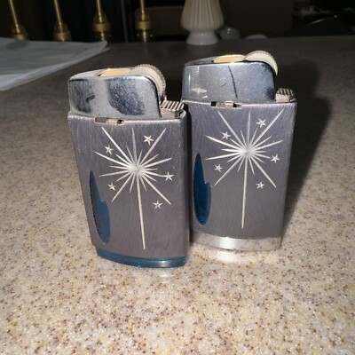 (2) Vintage Scripto Lighters | eBay