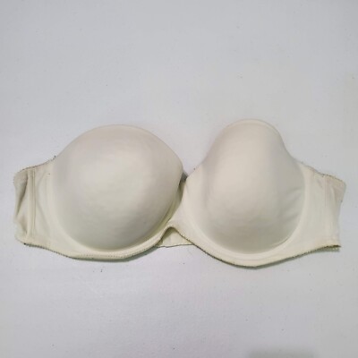 Torrid Women Bra 44D White Strapless Multiway Lightly Lined Underwire ...
