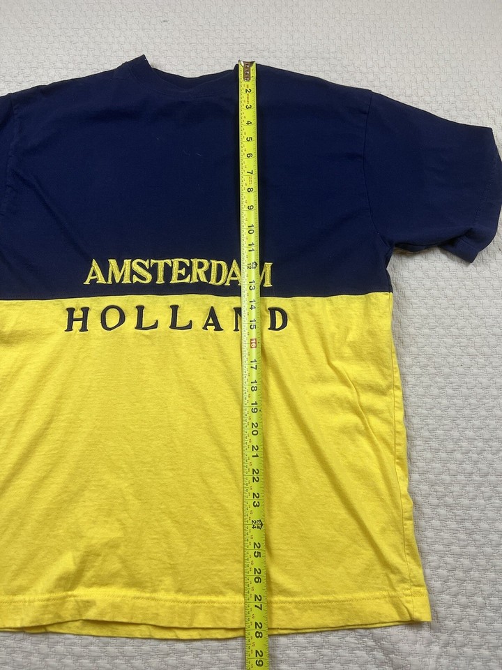 Kist Design Holland Amsterdam Shirt Men's Size M Multicolor Short ...