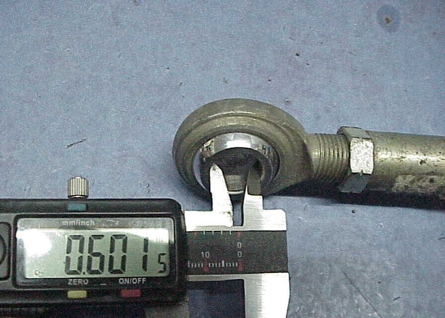 19-1/2" AFCO Adjuster Rod with 7/16" Rod End Heims Joints Aurora | eBay