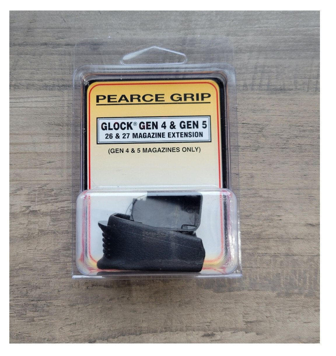 Empuñadura Pearce PG-G42733 para GLOCK GEN 4 y 5 G26, G27, G33 Plus ...