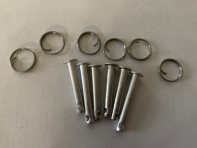 Lynch pins with ring (set of 10) | eBay