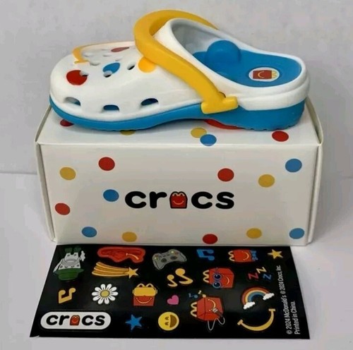 2024 McDONALD'S Crocs Plastic Keychain HAPPY MEAL Toy Or Set | eBay