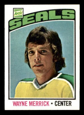 1976 Topps Hockey #18 Wayne Merrick NM/MT *d2 | eBay