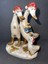 Holiday Duck Family Christmas Figurine Santa Hat Resin Rustic Tii ...