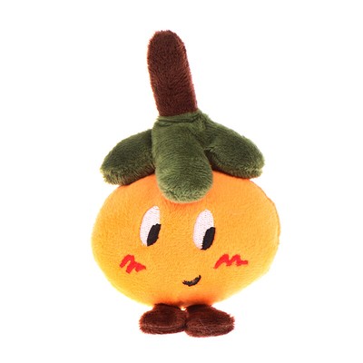 Cartoon Fruit Persimmon Soft Stuffed Doll Keychain Bag Pendant Plush ...