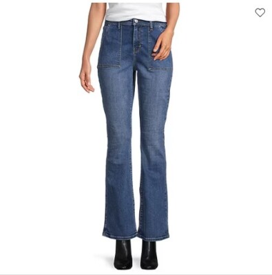 SIZE: 12 a.n.a Womens High Rise Slim Fit Flare Leg Jean ana Jeans | eBay