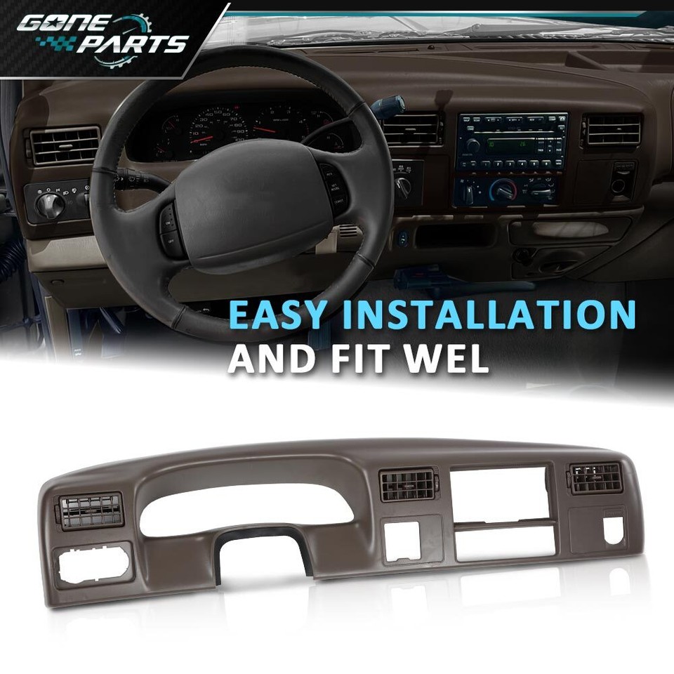 Dash Instrument Cluster Bezel Panel Fit For 99-04 Ford F250 F350 ...