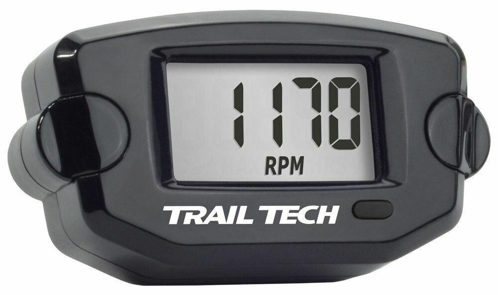 Trail Tech TTO Tach Hour Meter Black 742-A00 | eBay