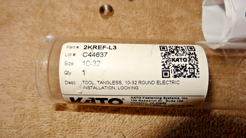 Kato 2KREF-L3 HELI-COIL Electric Installation Tool, #10-32 UNF LOCB | eBay