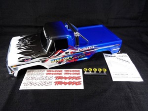 Traxxas Stampede Original Bigfoot Flame Edition Body Shell & Roll Bar ...