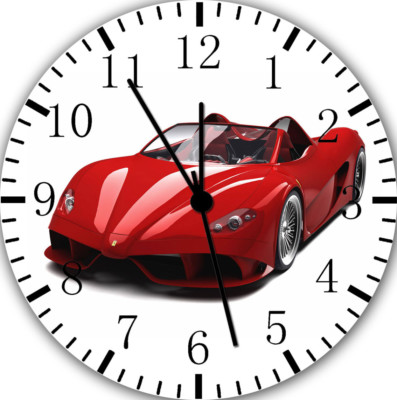 Super Car Frameless Borderless Wall Clock Nice For Gifts or Decor Z83 ...