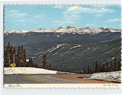 Postcard Hoosier Pass, Colorado | eBay