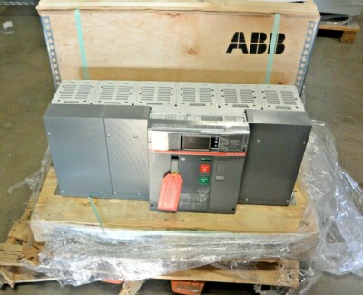 NEW ABB SACE EMAX2 E6.2 V 4000 amp Breaker LSIG 3 Pole Hi-Touch ...
