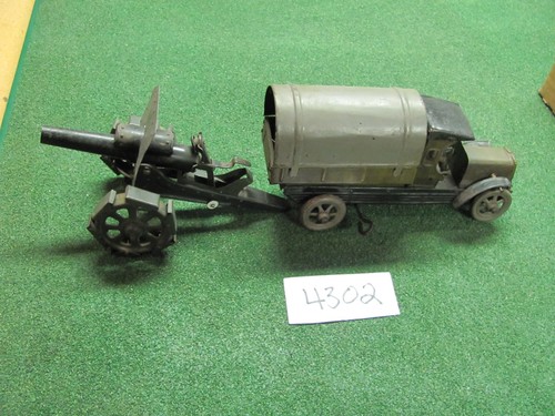 Hausser-Elastolin truck with cannon #4302 | eBay