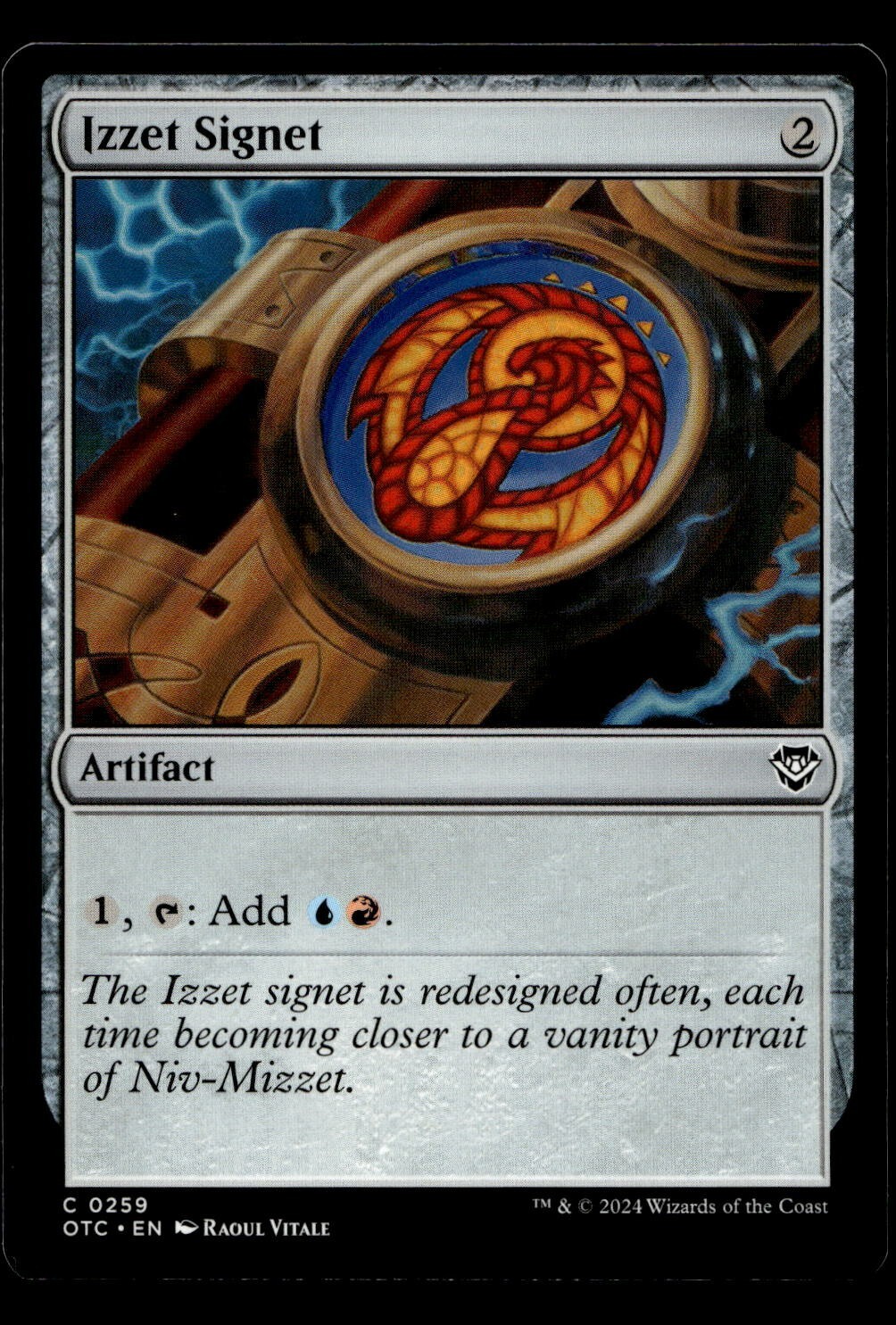 Izzet Signet 259 MTG Outlaws of Thunder Junction M/NM X1 | eBay