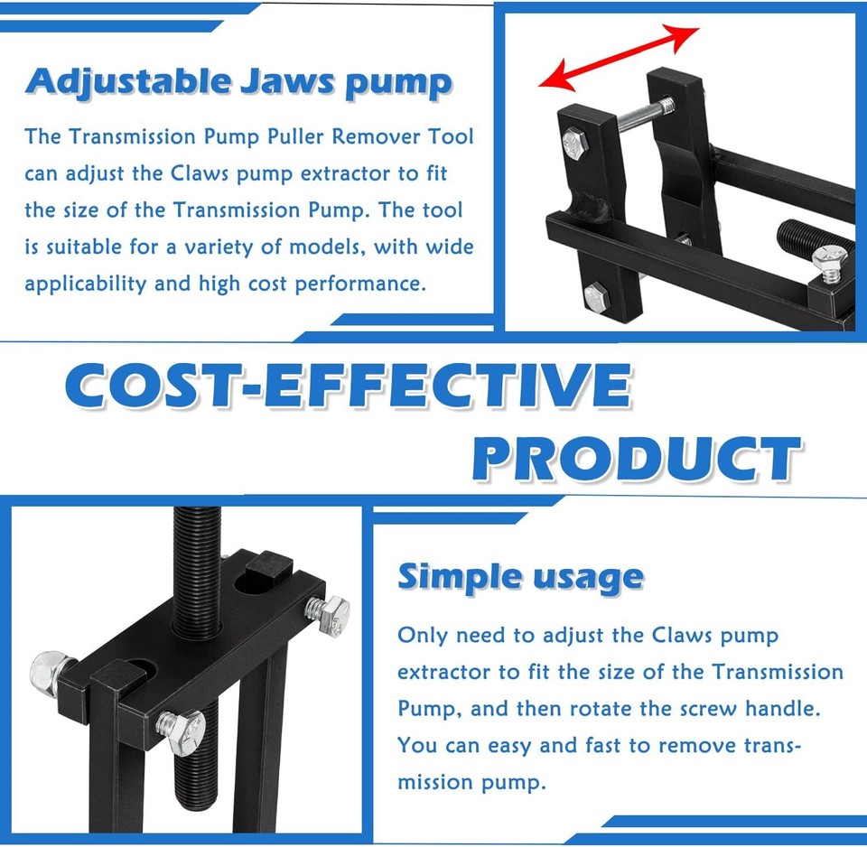 Transmission Pump Puller Tool For Ford 200/350/400/4l60E/4l65E/C6 E4OD ...