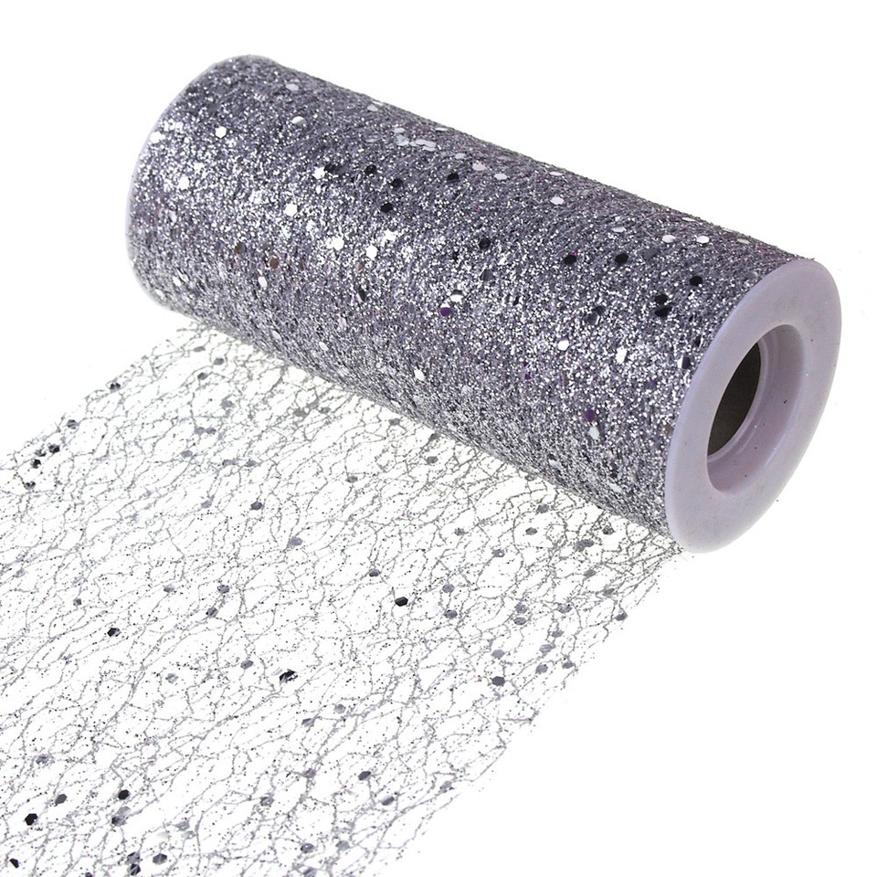 Glitter Confetti Mesh Roll, 6-inch, 10-yard | eBay