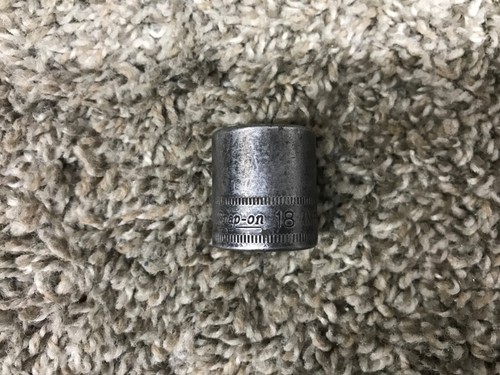 Snap on 3/8" Drive 6-Point Metric 18 mm Shallow Impact Socket IMFM18 | eBay