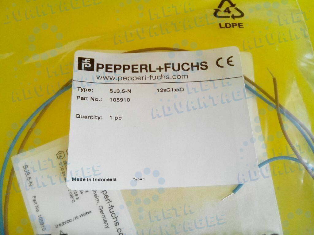 1PCS New Pepperl+ Fuchs SJ3.5-N Inductiver Sensor | eBay