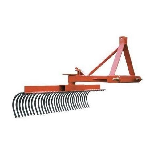LANDSCAPE RAKE - 3 Point Hitch Mounted - 60" Wide - Commercial Duty ...