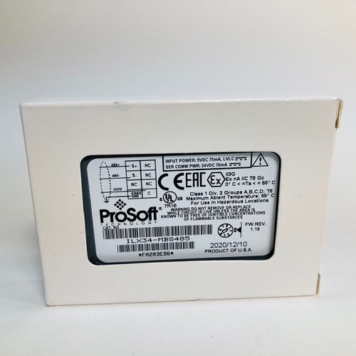 New ProSoft ILX34-MBS485 / ILX34MBS485 | eBay