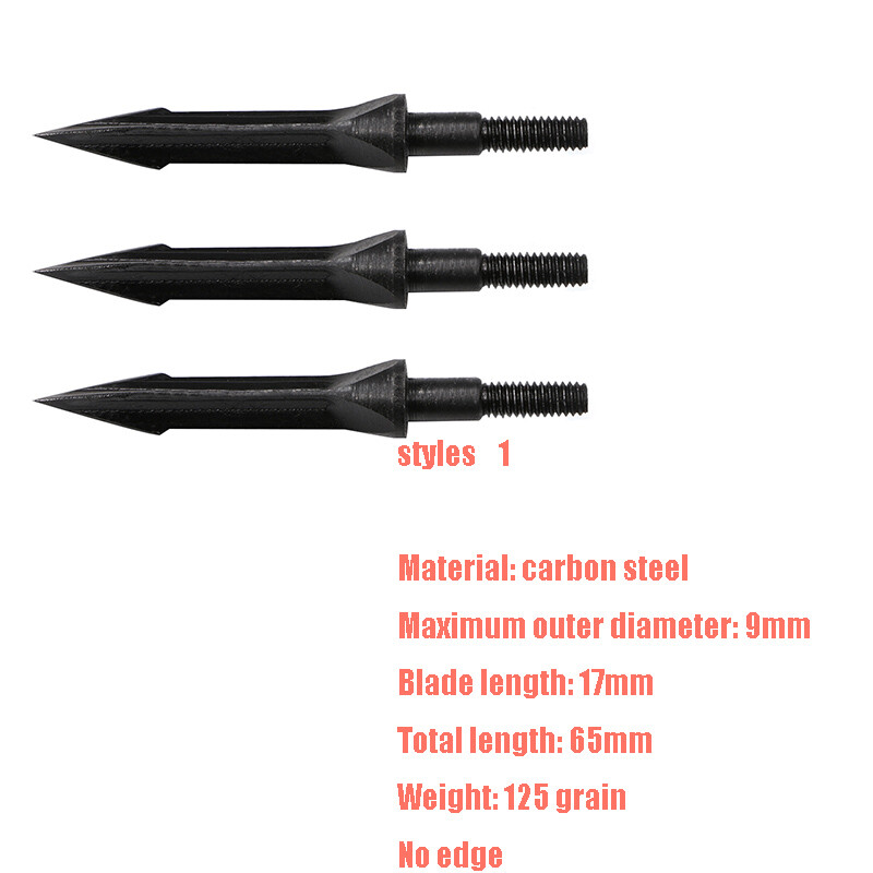 Archery Hunting Arrowheads Screw-in Arrow Points Broadheads Arrows Tips ...