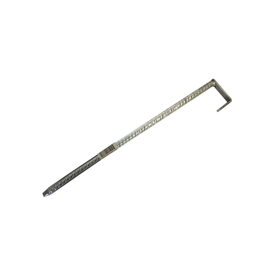 2x Maxi Metals HOT DIPPED GALVANISED PLINTH PEG 400mm, 40mm Hook *Aust ...
