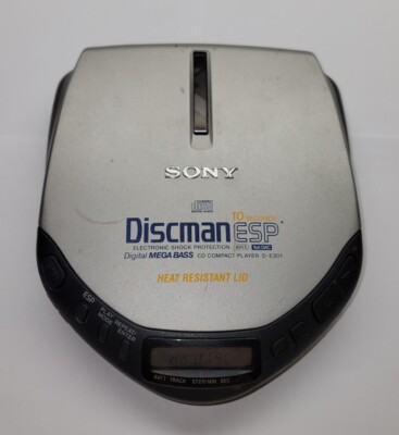 Sony CD Discman Model D-E301 ESP Protection Mega Bass Tested Doesn't ...