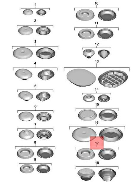 Genuine Porsche Boxster Cayenne Porsche Spyder 92a 981 9pa Bungs ...