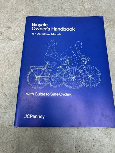 jc penney bicycle owners handbook derailleur models | eBay